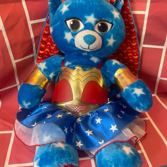 Build-A-Bear | Toys | Rare Build A Bear Wonder Women Rabbit Dressed In ...